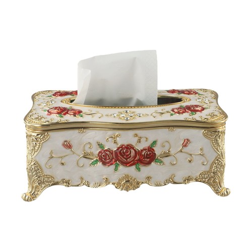 European Style Plastic Tissue Box Elegant Tissue Holder Napkin Holder ...