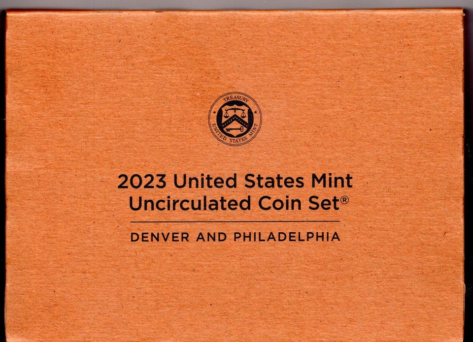 2023 US Mint Uncirculated P & D 20 Coin Set Mint Sealed Box Choice ...