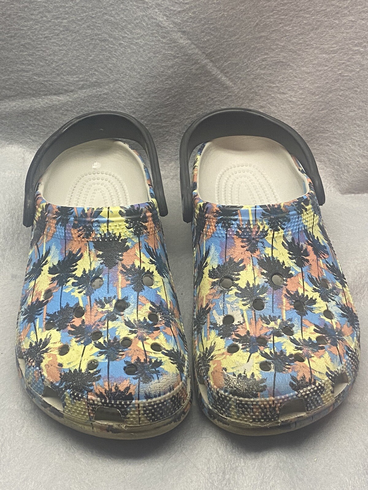 Crocs Classic Clog Tropical Palm Tree Vacay Vibes Siz… - Gem