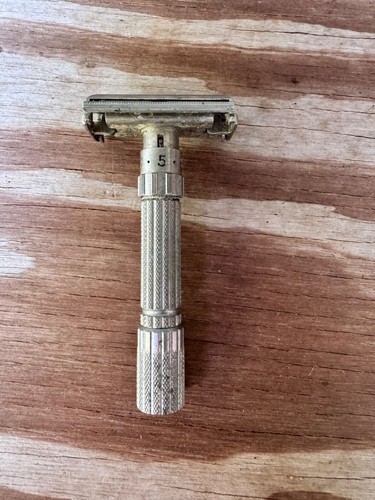 Vintage Gillette Fatboy Adjustable Safety Razor 1961 G1 | eBay