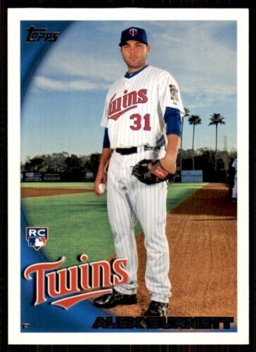 2010 Topps Alex Burnett Rookie Minnesota Twins #469 MLB Baseball Card ...