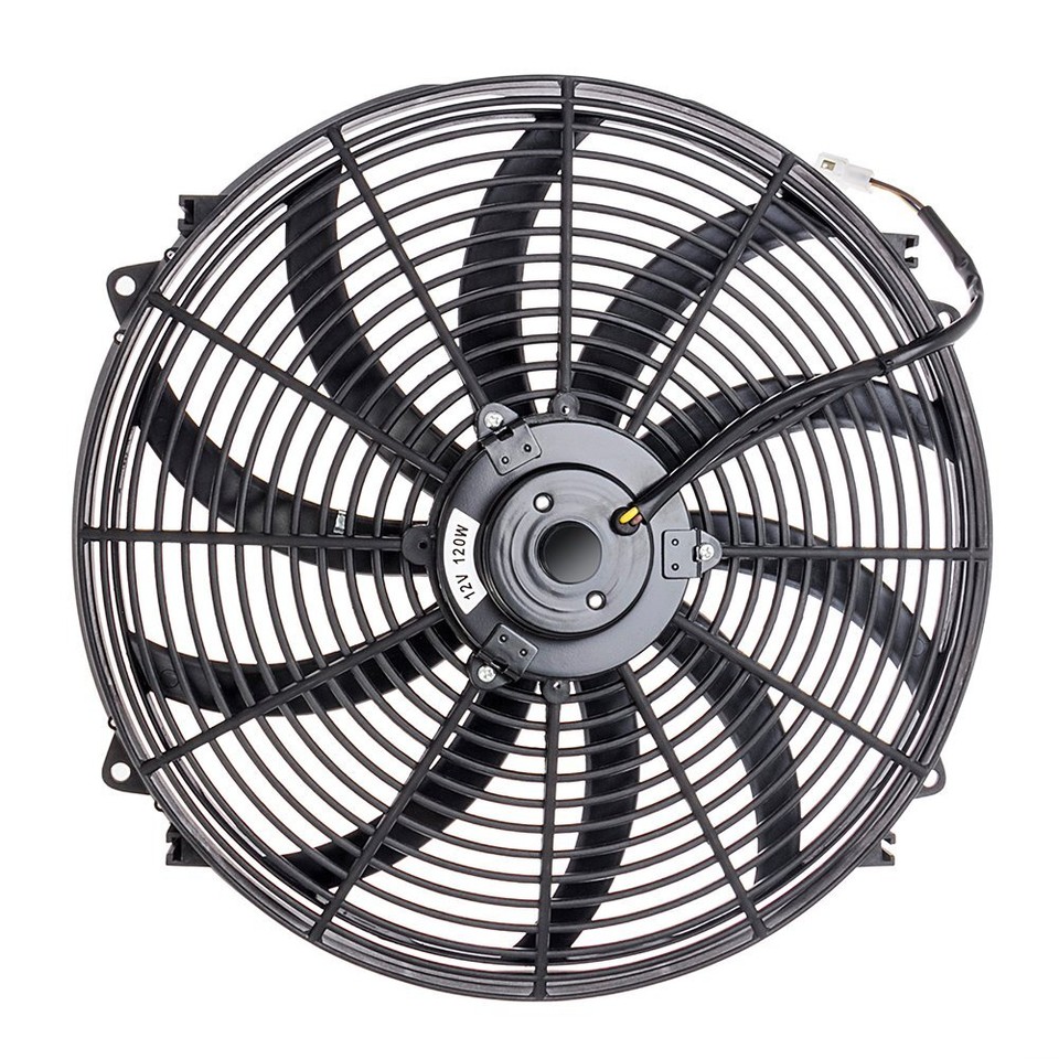 16" Inch Electric Radiator Fan Pusher Puller 120w High Power Motor 3500 ...