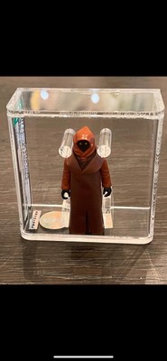 1977 Star Wars Jawa first shot With Early Material Vinyl Cape AFA 75 | eBay