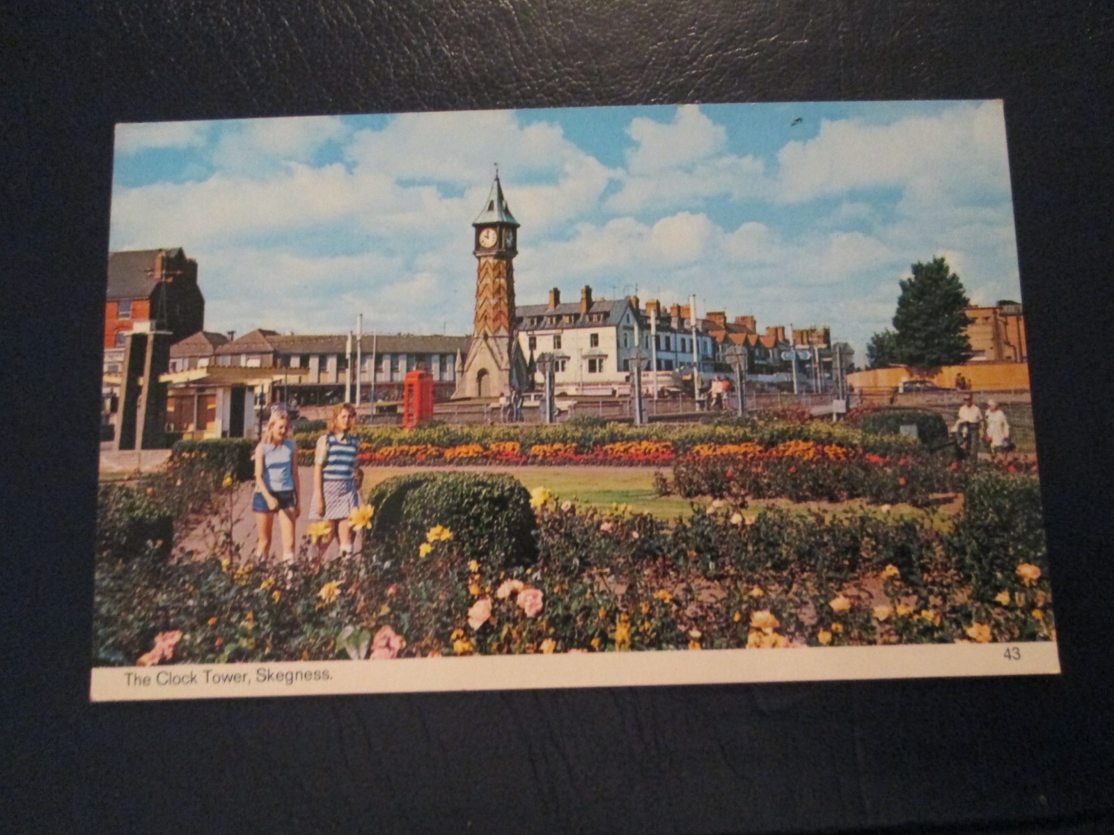 Postcard of Skegness, The Clock Tower 43 (1984 posted Bamforth) | eBay UK