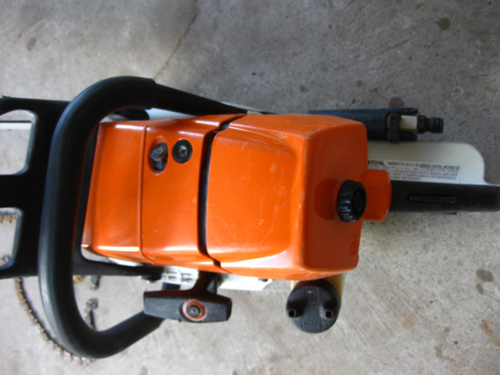 STIHL GS 461 Rock Boss 16" Concrete Cutting Chainsaw | eBay