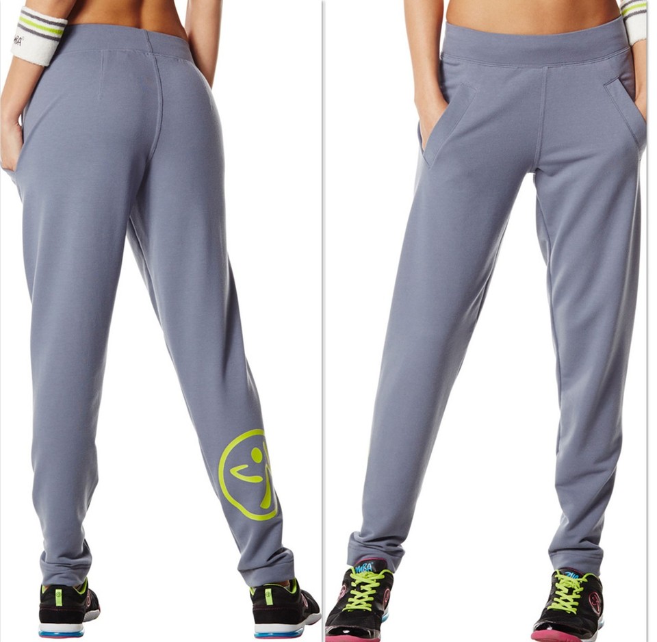 ZUMBA Fitness -2pc.SET-Hoodie-Jacket & Light Sweat Pants,Slimming-OH SO ...