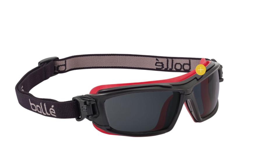 Bolle ULTIM8 Goggle Smoke Lens Med Impact | eBay