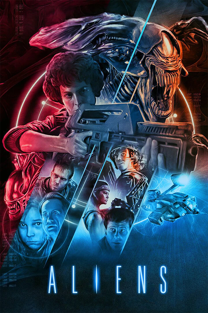 Aliens 1986 Poster