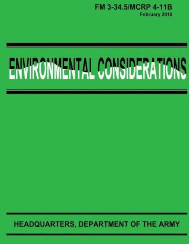 Environmental Considerations (FM 3-34. 5 / MCRP 4-11B) by Department ...