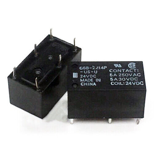 1PC G6B-2214P-US-U 24VDC Power Relay 6Pins #sumaik11 | eBay
