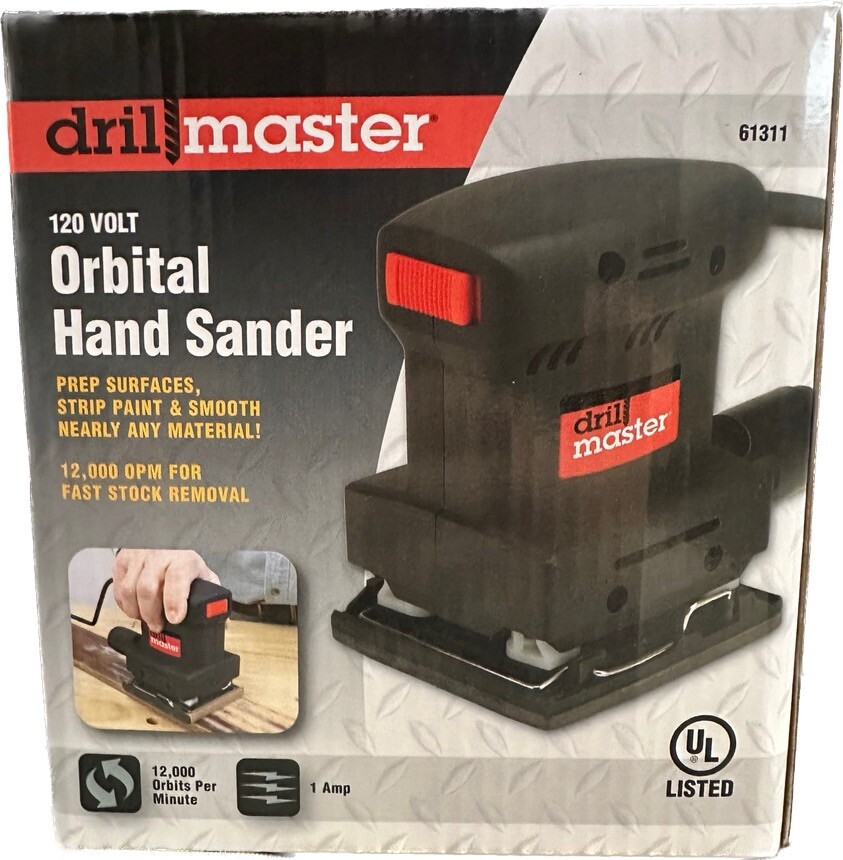 Orbital Hand Sander by Drill Master | eBay