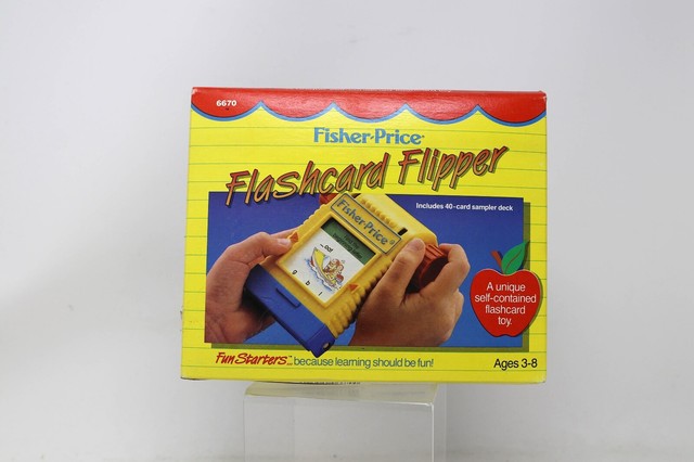 Vintage 1989 Fisher Flashcard Flipper Toy #6670 Vntg for sale online | eBay