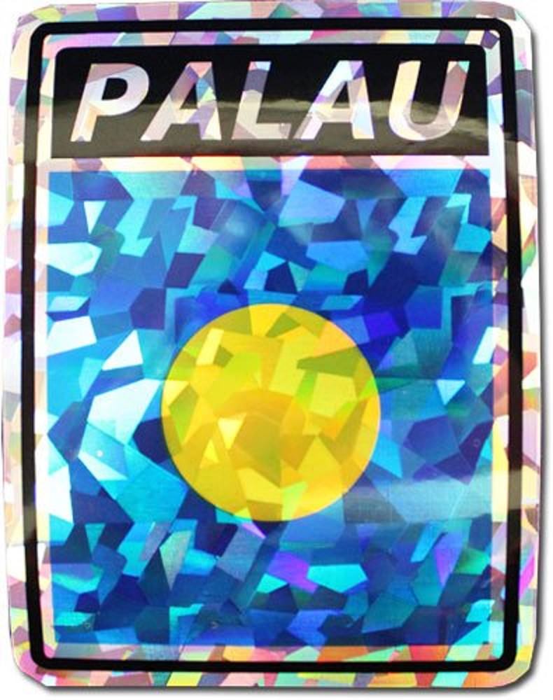 Wholesale Lot 6 Palau Country Flag Reflective Decal Bumper Sticker | eBay