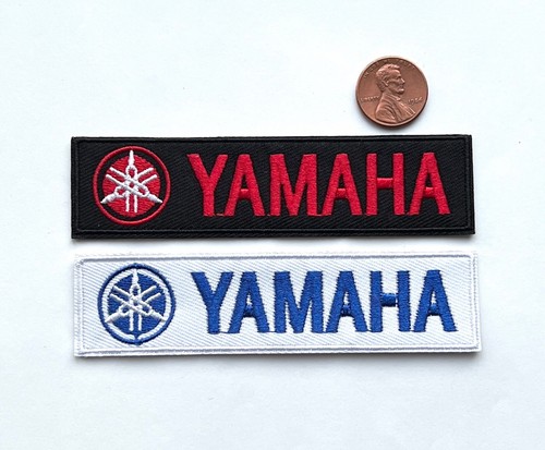 🇨🇦 Motorcycle Yamaha Embroidered Iron-on Patch Biker Racing Appliqué FA017 | eBay