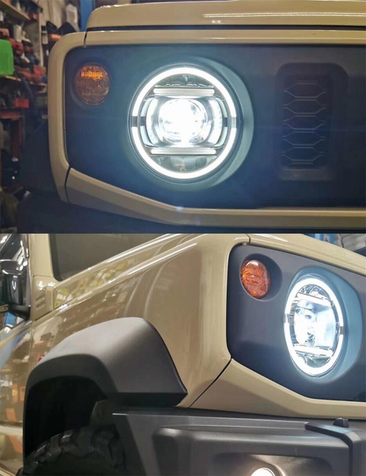 Kit For Suzuki Jimny 2019-20 Replacement Front Headlight Lamps Car ...