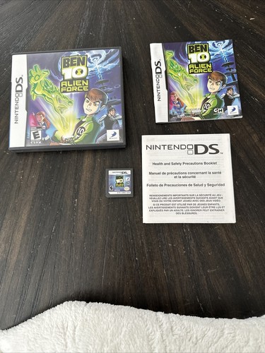 Nintendo DS Game Ben 10 Alien Force CIB Complete In Box 879278320116| eBay