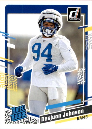 2023 Donruss #356 Desjuan Johnson Los Angeles Rams Rookie | eBay