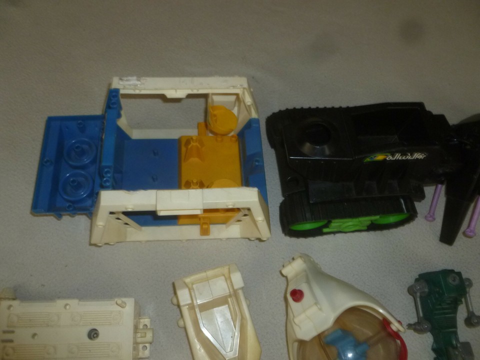 HUGE VINTAGE MEGO MICRONAUTS LOT BATTLE CRUISER HYDRA GIANT ACROYEAR ...