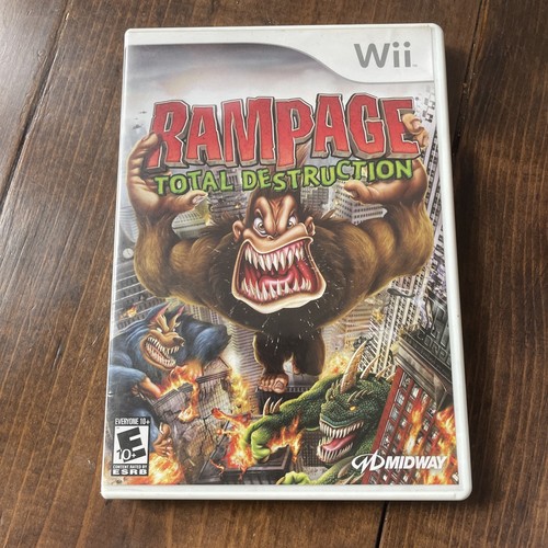 *Free Shipping* Rampage Total Destruction Wii Game Tested | eBay