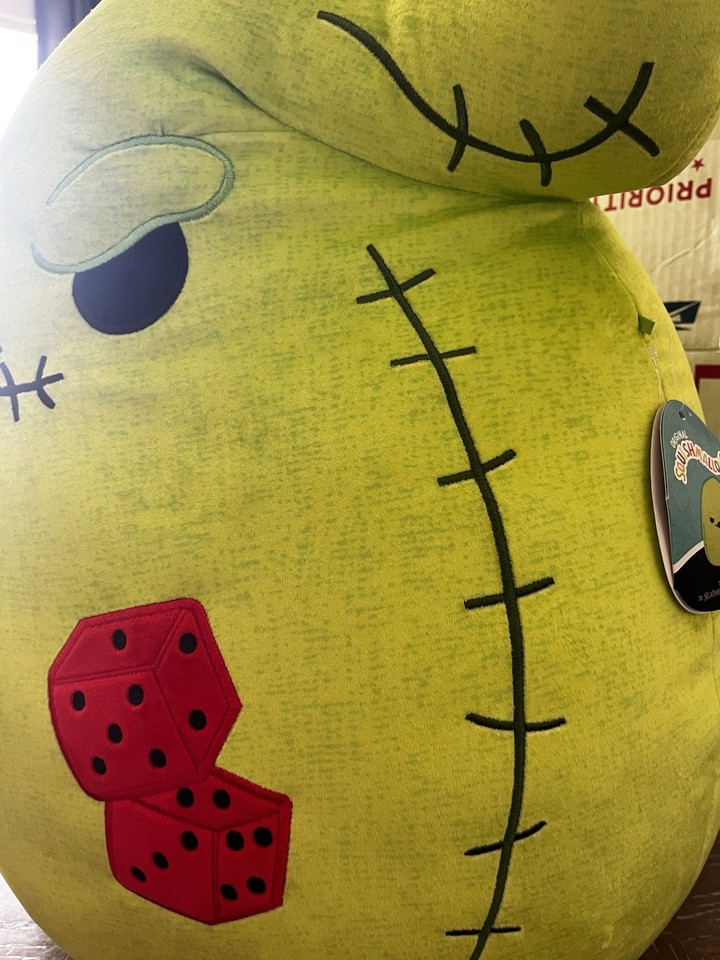 RARE HTF NEW JUMBO 20" Oogie Boogie The Nightmare Before Christmas ...