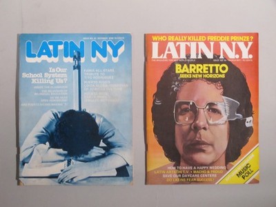 Latin NY Magazine (lot 456) Fania 1970 Tito Rodriguez Barretto Gilberto ...