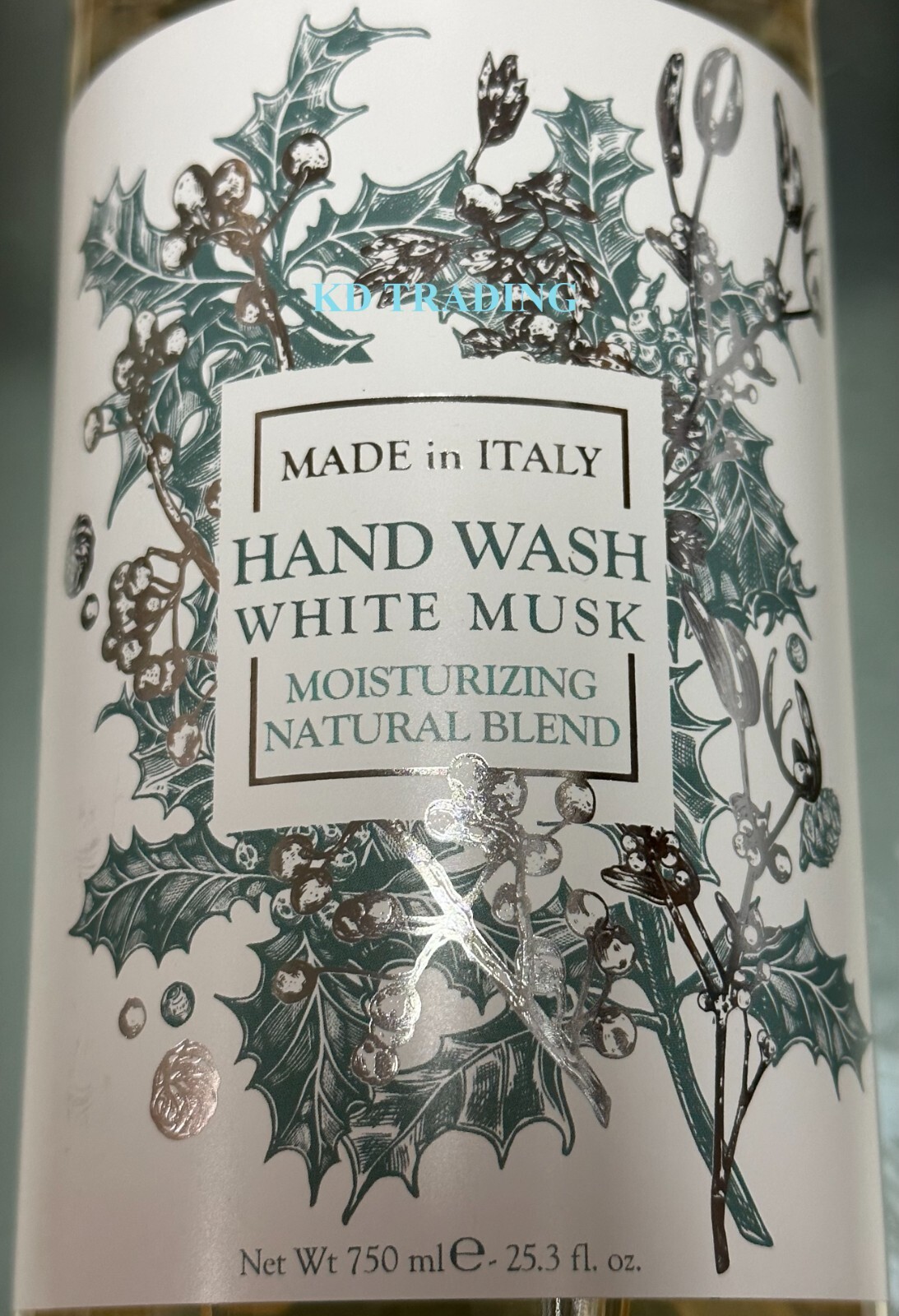 (2-Pk) Saponerie Mario Fissi ~ WHITE MUSK Moisturizing Natural LIQUID ...