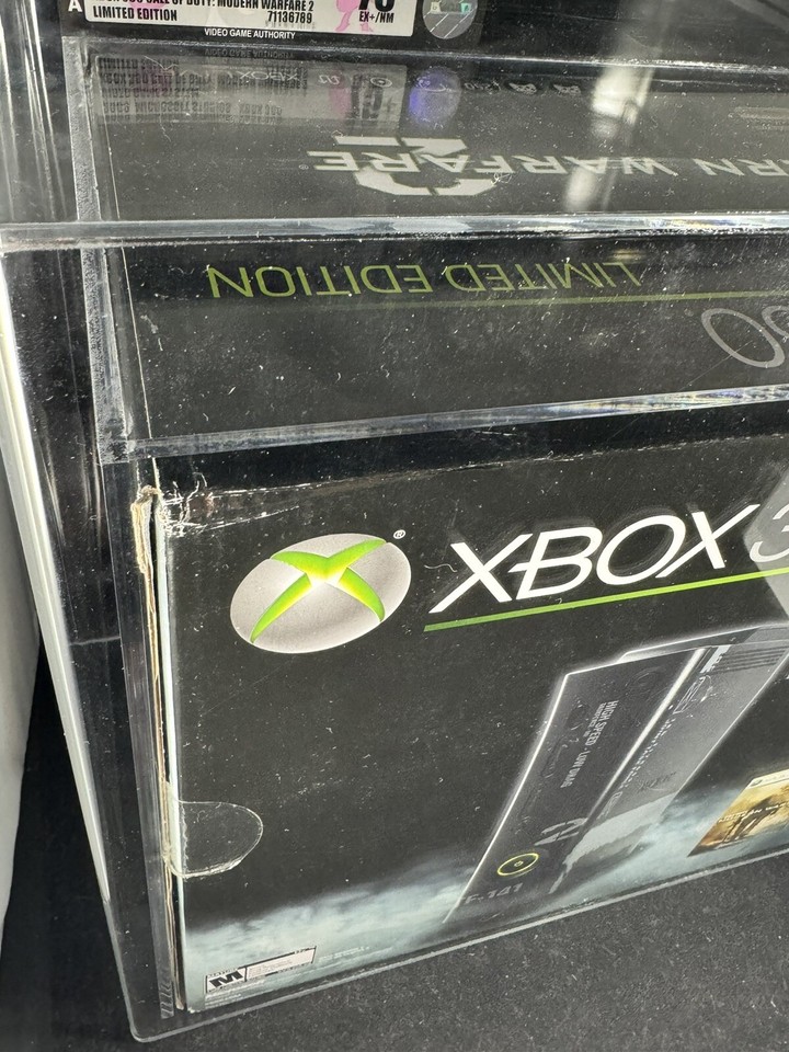 SEALED VGA 75+ Call Of Duty Modern Warfare 2 Xbox 360 Limited Edition ...