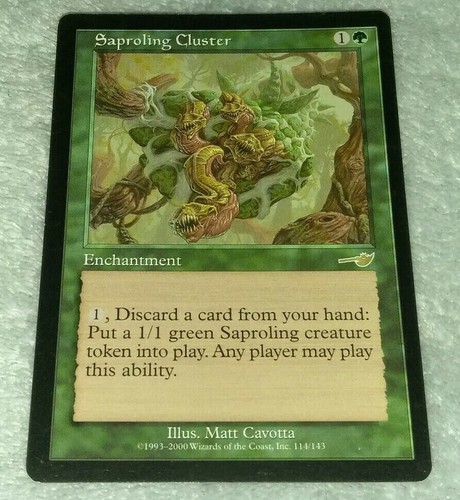 SAPROLING CLUSTER Nemesis Magic the Gathering MTG LP | eBay