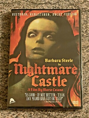 NEW! Nightmare Castle (DVD, Severin, 1965 Barbara Steele Horror Film) 891635001599| eBay
