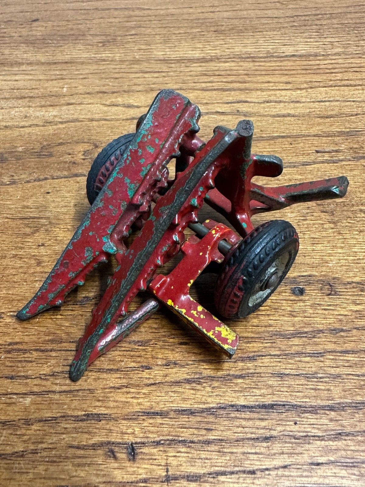 Vintage Arcade Cast Iron Farm Toy Sickle Mower Broken As-Is | eBay