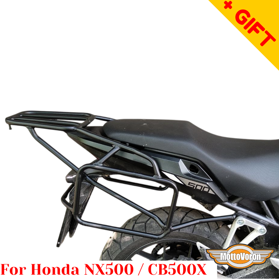 For Honda NX 500 Luggage rack system CB500X Side carriers for soft bags ...