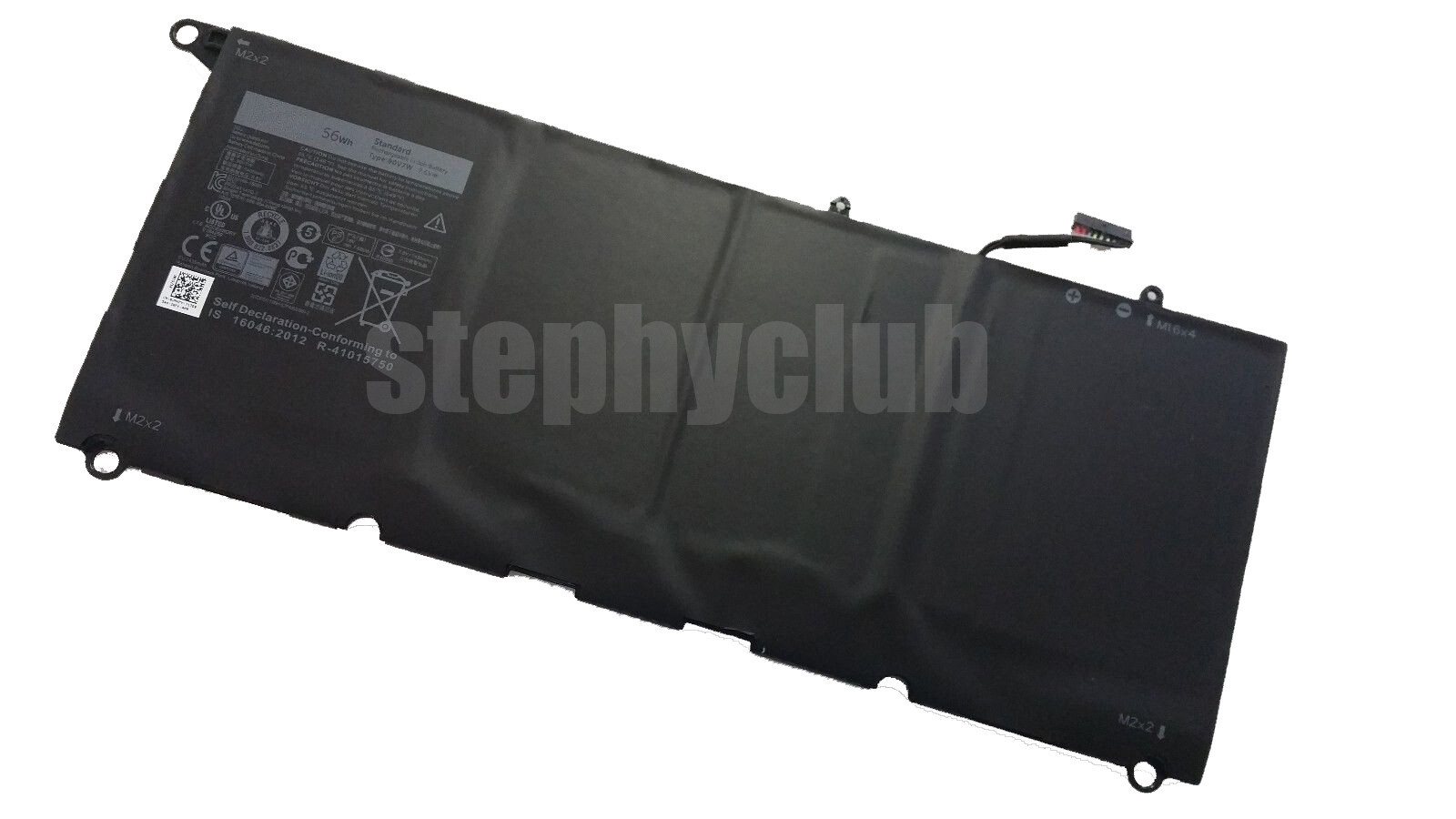 New 56Wh 90V7W Battery Compatible with Dell XPS 13 9350 9343 5K9CP ...