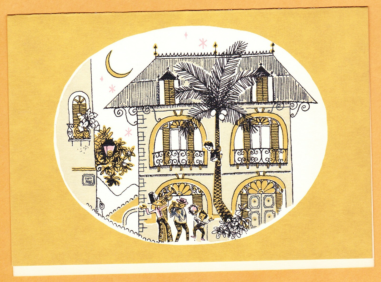 PUERTO RICO LITOGRAFÍA TARJETA POSTAL NAVIDAD PAVA PRINTS ESPAÑOL | eBay