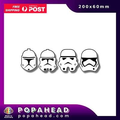 Star Wars Stormtrooper Vinyl Decal Sticker - Perfect for Laptops, Cars ...