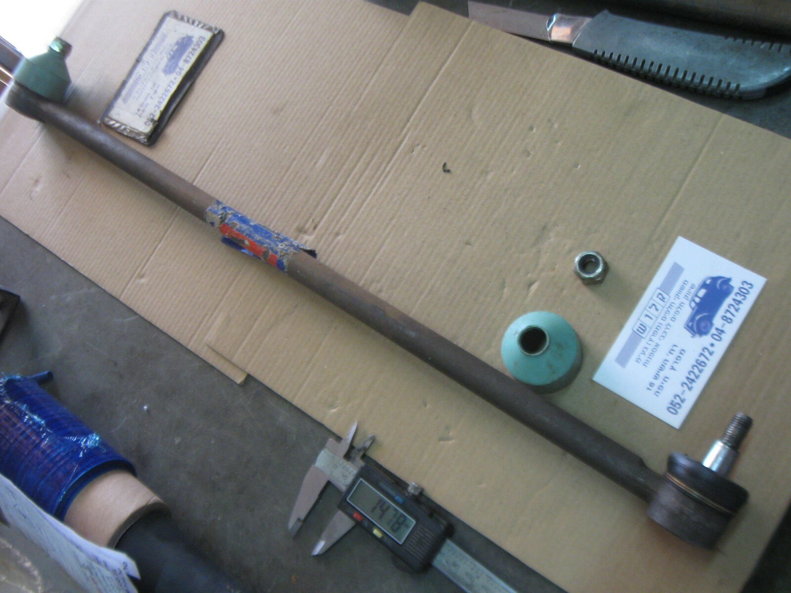 Steering Rod Opel Rekord Tie rod center bar CONTROL ARM rod midden ...