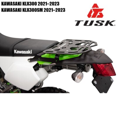 TUSK Rear Luggage Rack Top Case Carrier KAWASAKI KLX300 KLX300SM KLX ...