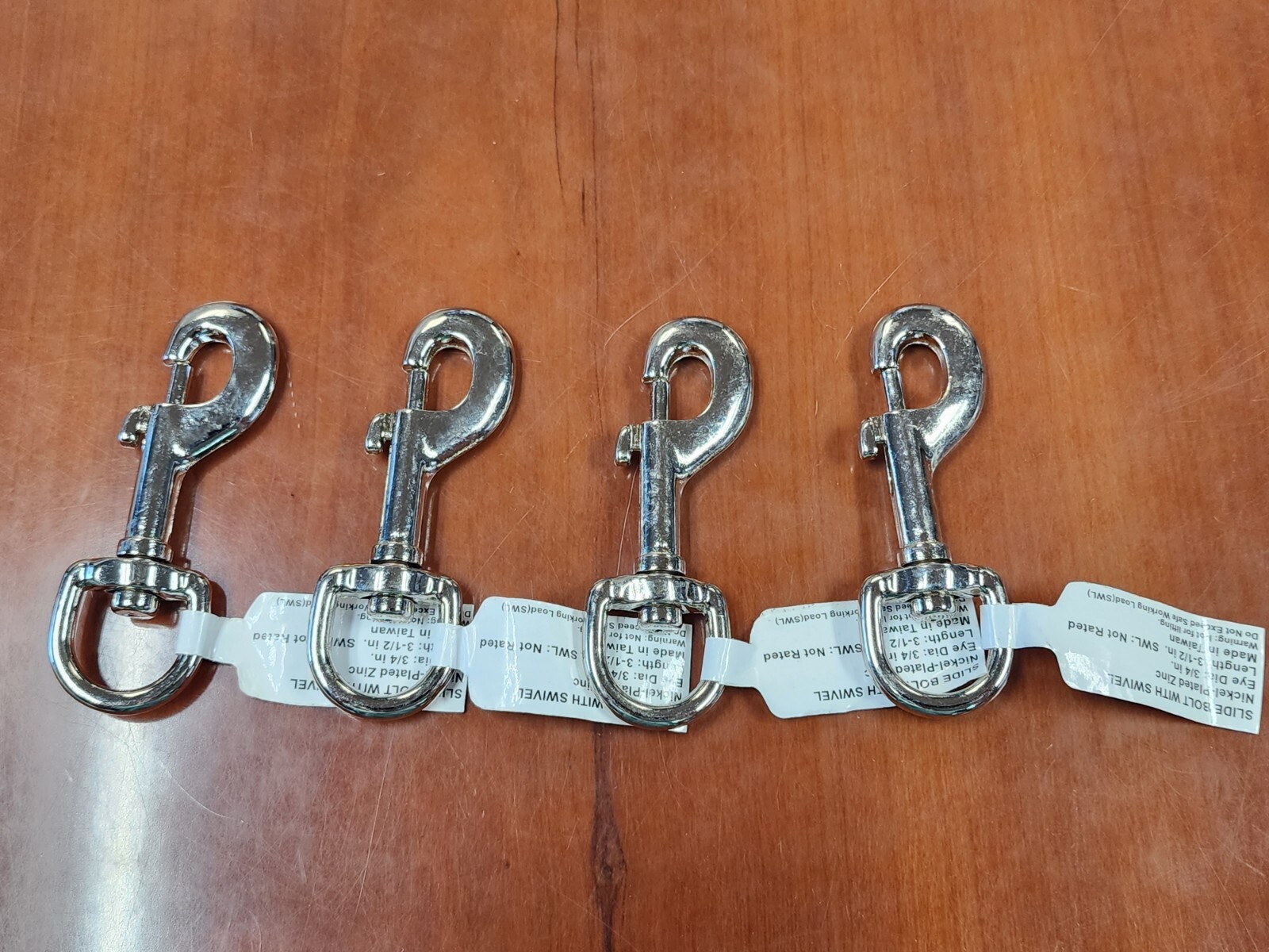 Lot Of 4 Slide Bolt Spring Snap 3-1/2" Length 4FCG9 | eBay