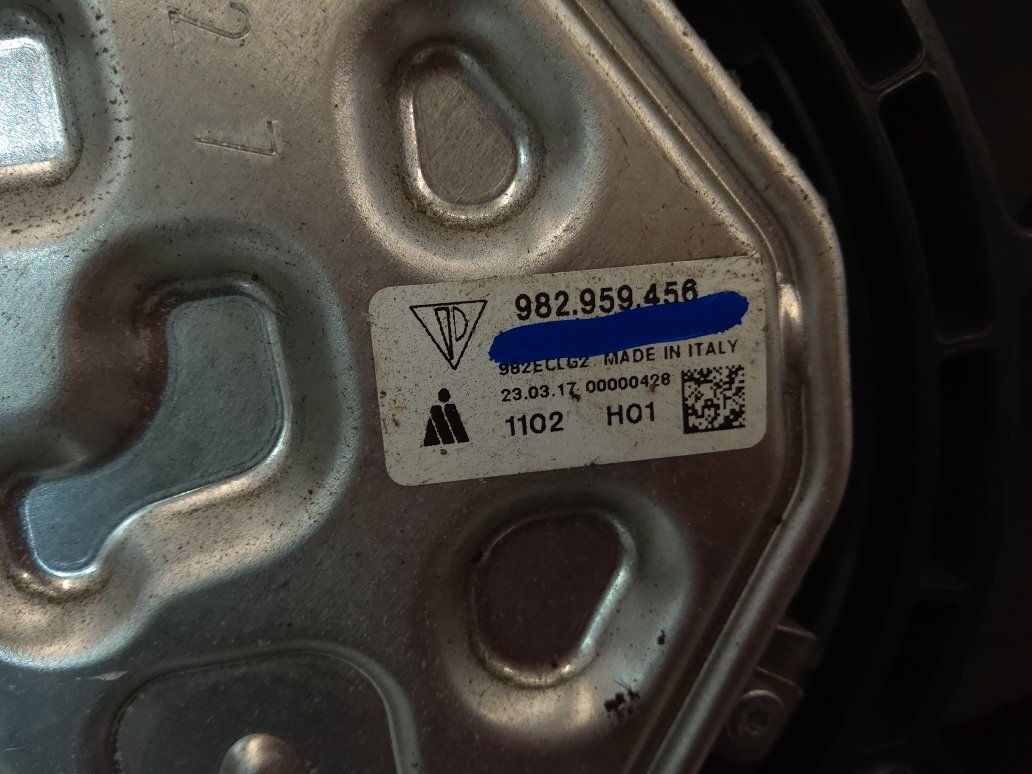 2017 PORSCHE CAYMAN 718 RAD PACK RADIATOR PACK 982121251A 982 959 456 ...