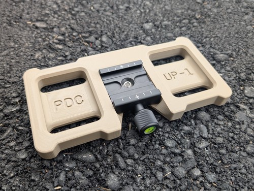 ARCA Precision Rifle Shooting Bag Rider Plate For Stability FDE PDC-UP1 ...