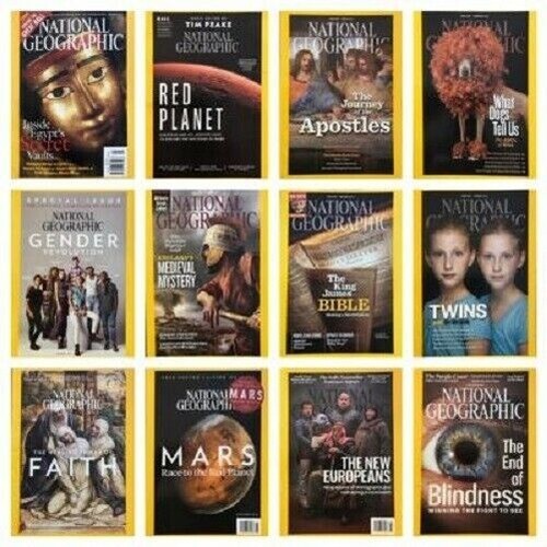 National Geographic Mensuel Magazine. Editions De 2003. To 2018 | eBay