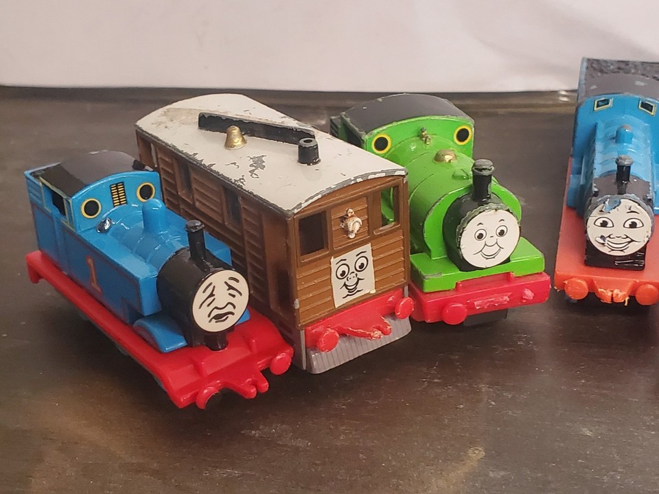 ERTL Thomas The Tank Engine Die Cast Train Lot Sticker Face | eBay