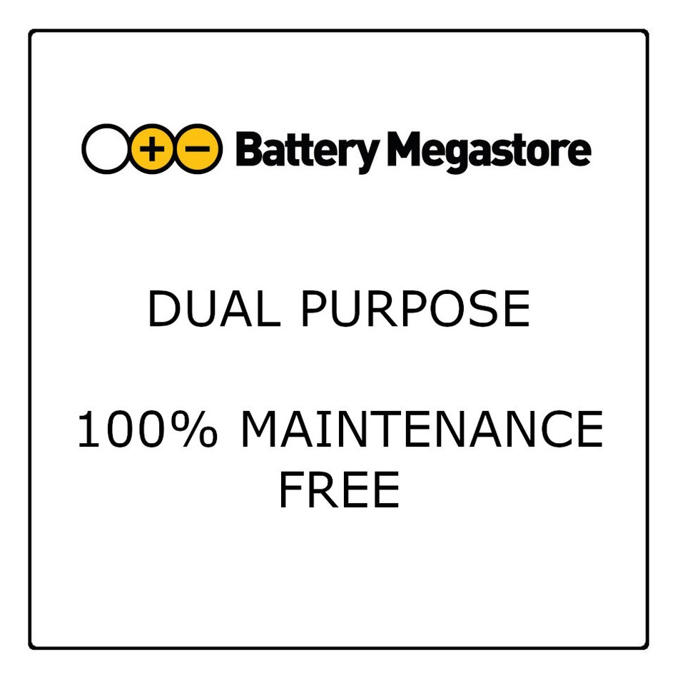 12V Leisure and Marine Battery, Yuasa L26-80, 80Ah 560CCA for Camper ...