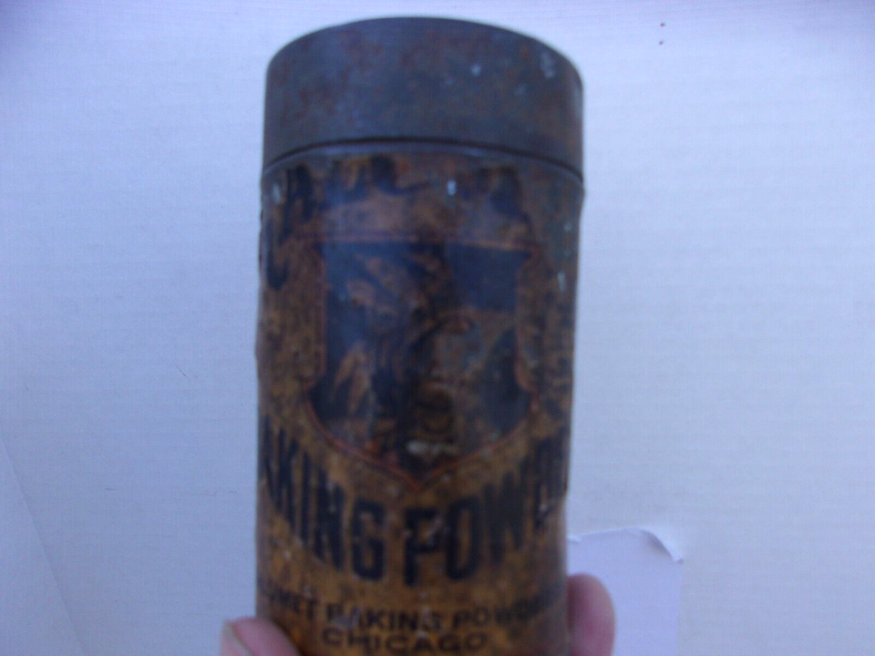 2 Rare Vintage Calumet Baking Powder Chief Advertising Americana Tin | eBay