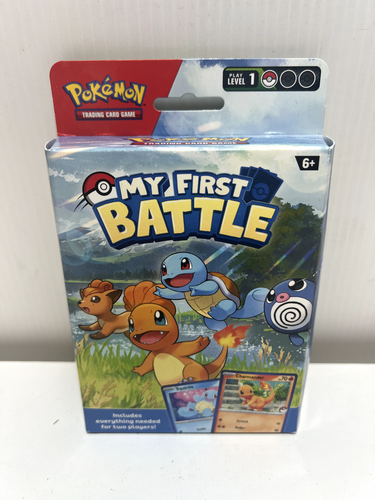 Pokemon My First Battle Mini Starter Deck Charmander/Squirtle Blue ...