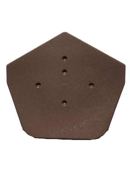ROOFTEC | Roof Dry Verge End Cap Gable Kit Universal Plastic Tile Cap ...