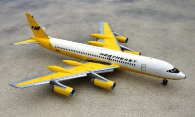 Convair CV-990 Northeast Low-wing Airliner Airplane Desktop Wood Model ...
