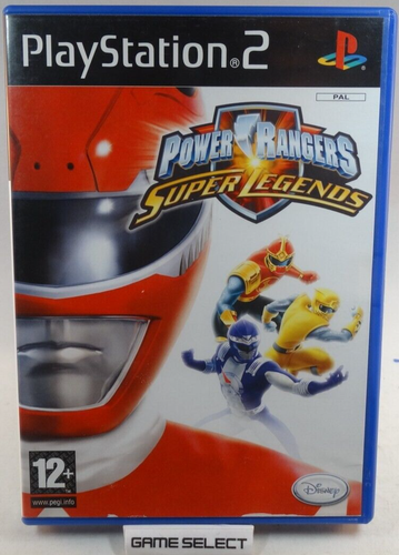 Power Rangers Super Legends Sony PS2 Playstation 2 Pal Eur ITA Complete ...
