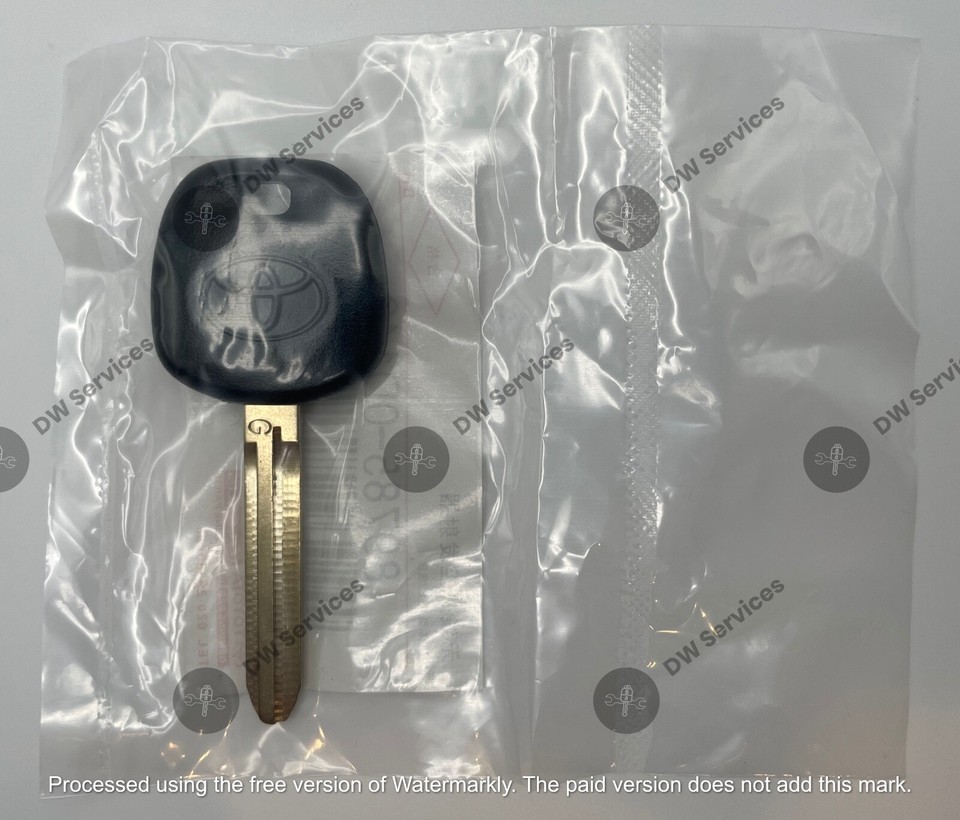 NEW! OEM Genuine Toyota Transponder G Chip 4d-72 Ignition Car Key ...