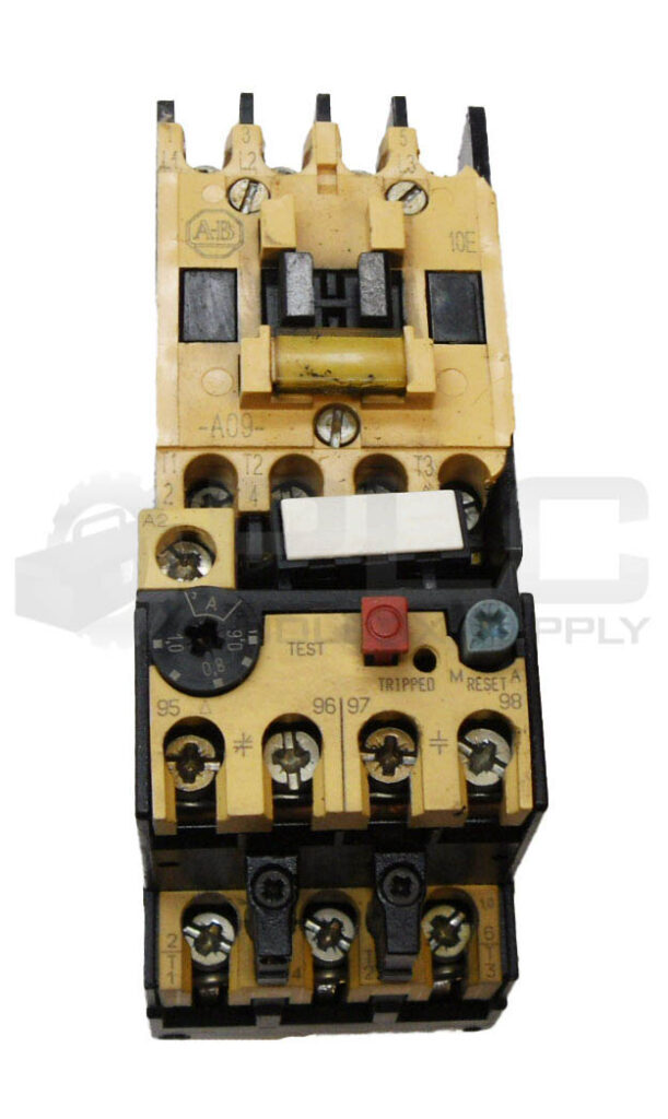 ALLEN BRADLEY 100-A09ND3 /B CONTACTOR W/ 193-BSA90 /B RELAY W/ HA473 ...