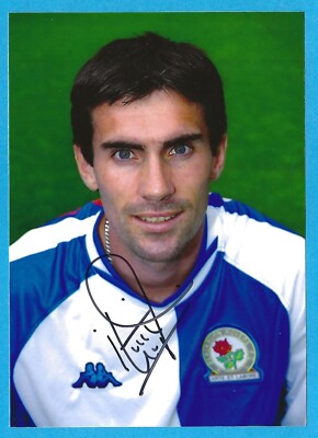 KEITH GILLESPIE BLACKBURN ROVERS FC 1998-03 N IRELAND INT AUTOGRAPHED ...